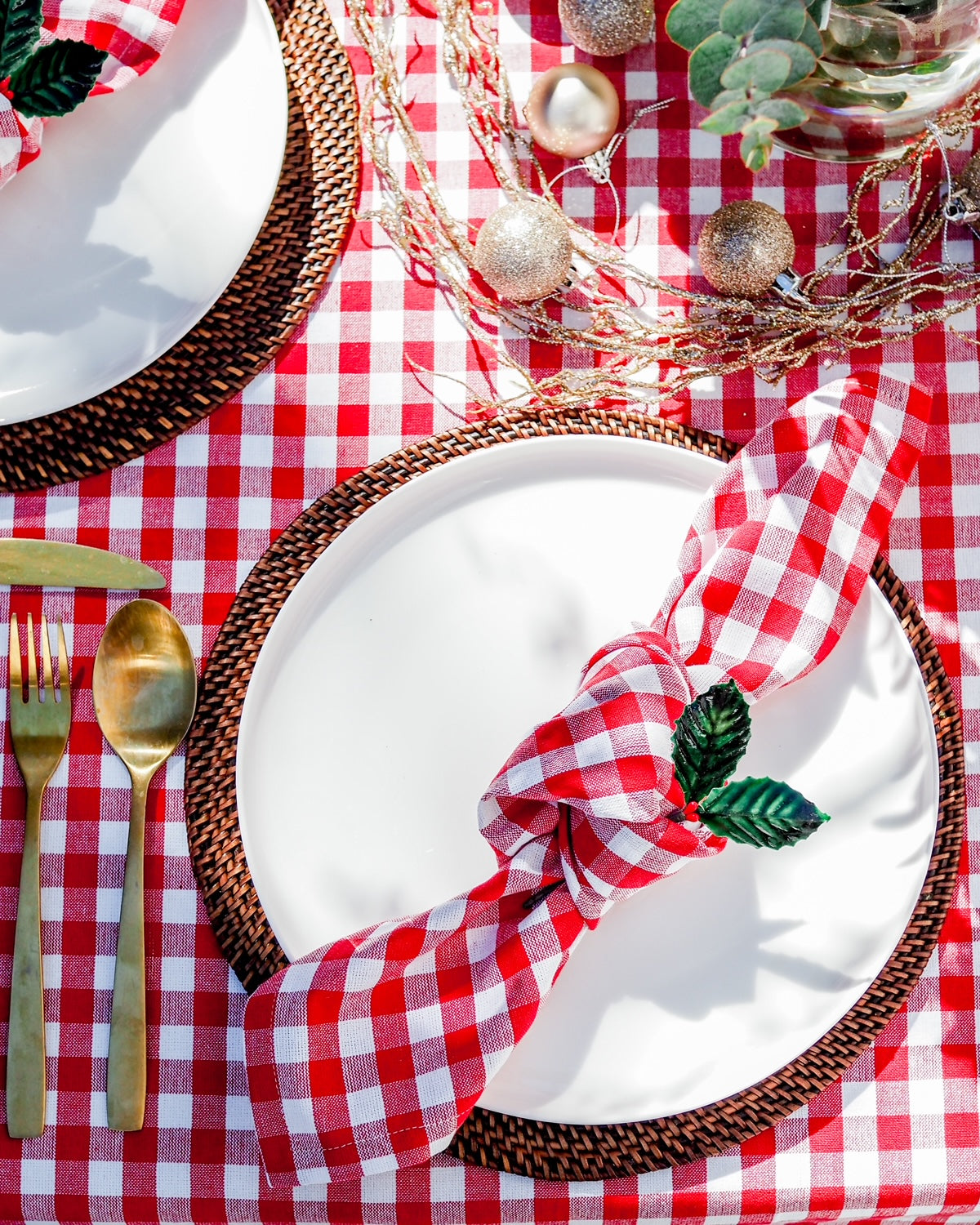 Red Gingham Napkins – Banjo & Co Home